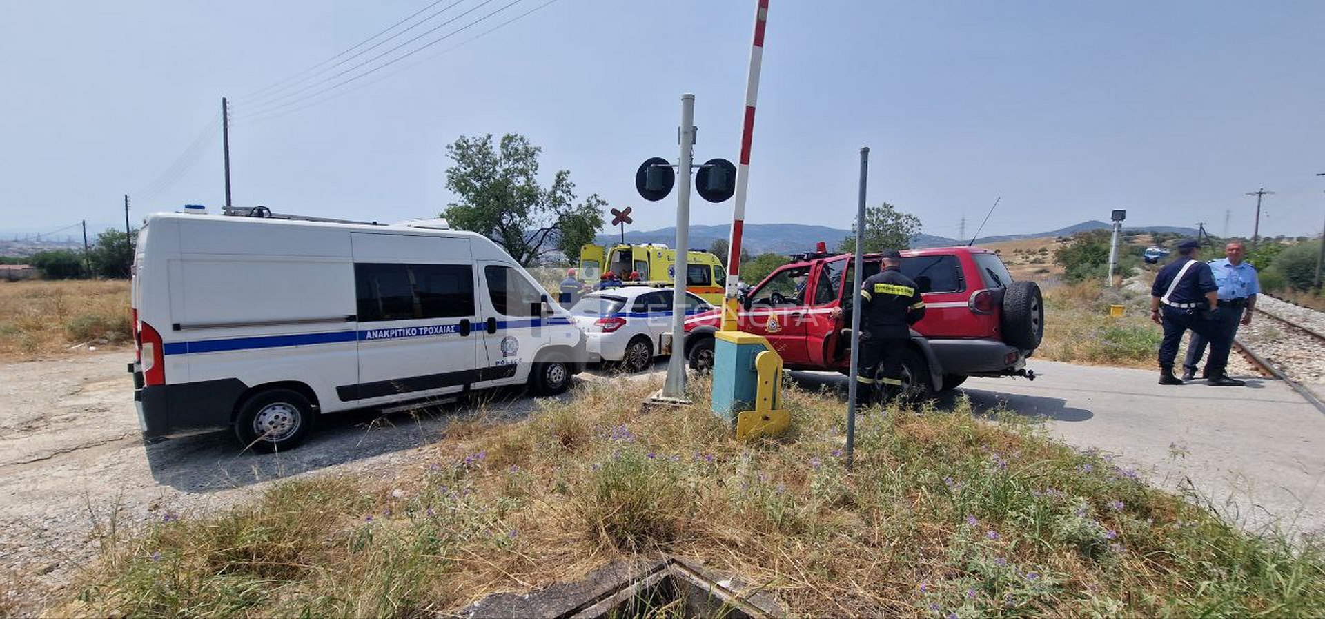 ΔΙΑΜEΛΙΣΤΗΚΕ ΟΔΗΓΟΣ ΜΗΧΑΝΗΣ ΠΟΥ ΣΥΓΚΡΟΥΣΤΗΚΕ ΜΕ ΤΡΕΝΟ ΕΞΩ ΑΠΟ ΤΟΝ ΒΟΛΟ ...