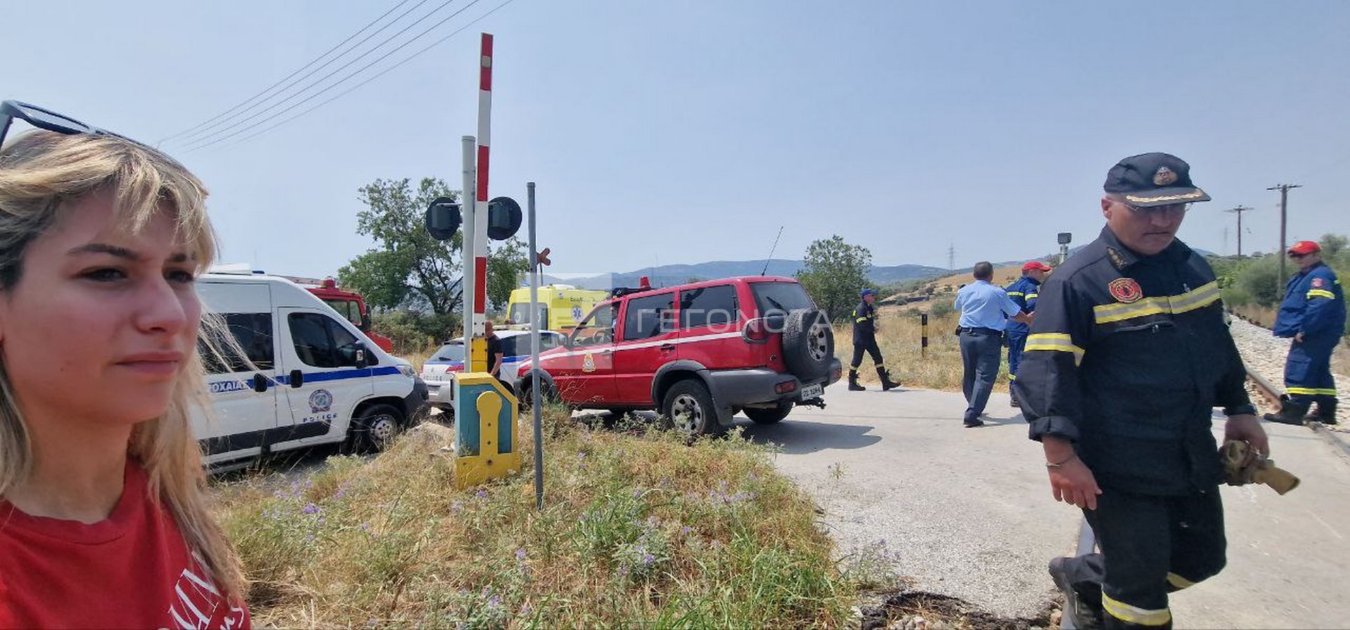 ΔΙΑΜEΛΙΣΤΗΚΕ ΟΔΗΓΟΣ ΜΗΧΑΝΗΣ ΠΟΥ ΣΥΓΚΡΟΥΣΤΗΚΕ ΜΕ ΤΡΕΝΟ ΕΞΩ ΑΠΟ ΤΟΝ ΒΟΛΟ ...